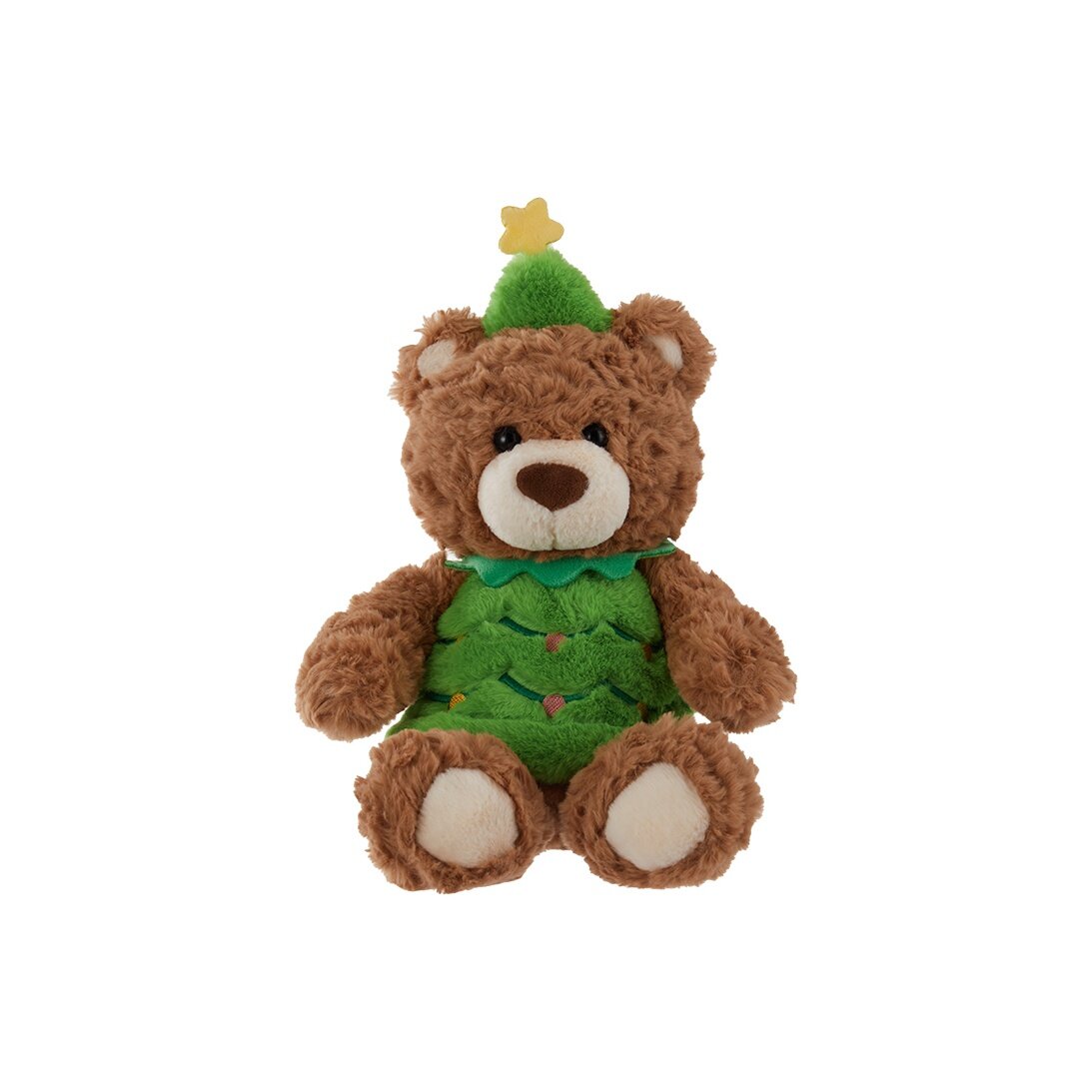 MINISO Мягкая игрушка Jifort Bear Collection, Christmas Trees Sitting Posture Doll, 42 см