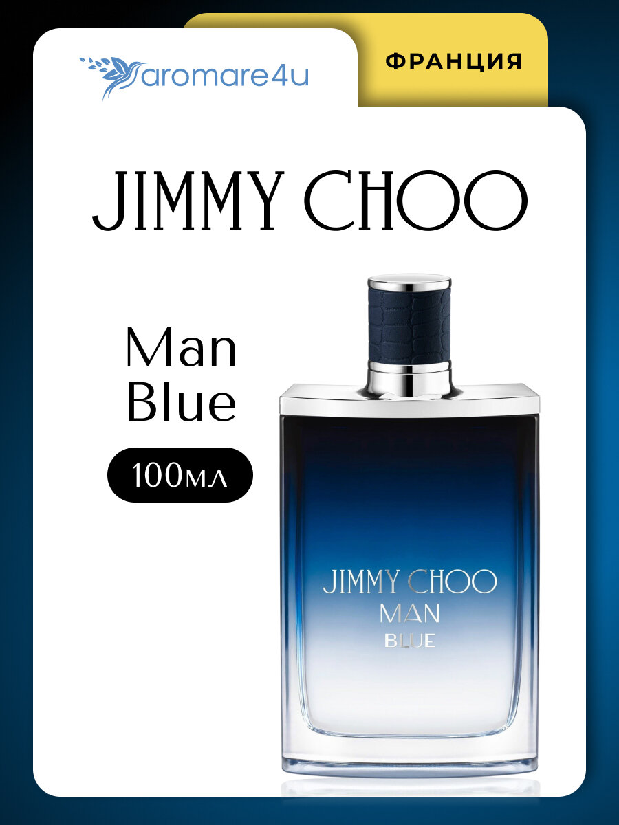 Духи мужские. Туалетная вода Jimmy Choo Man Blue. Джимми Чу Мен Блю. Для мужчин. 100мл.