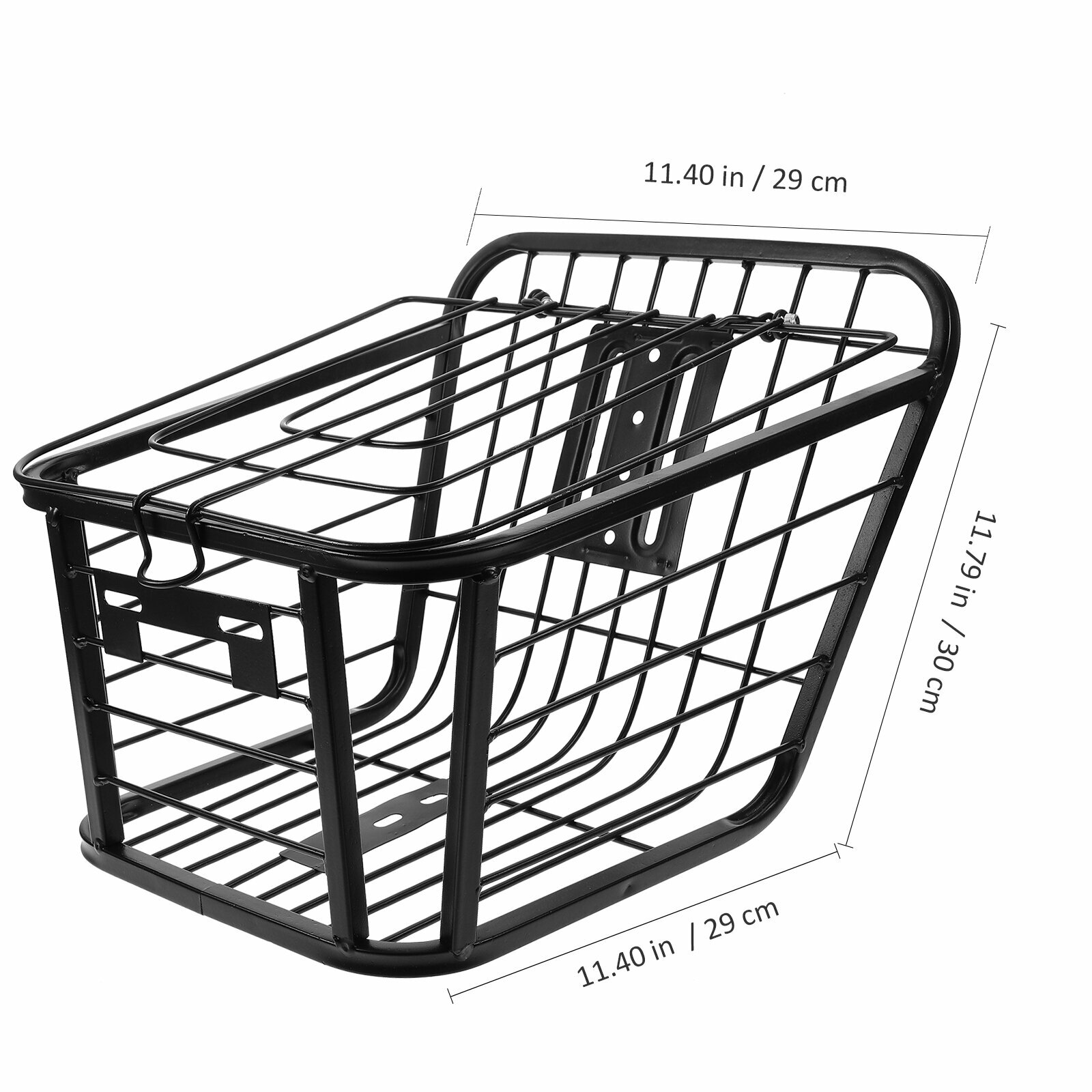 Корзина Для Велосипеда 1 Шт Черная Устойчивая И Прочная 30X29X29Cm