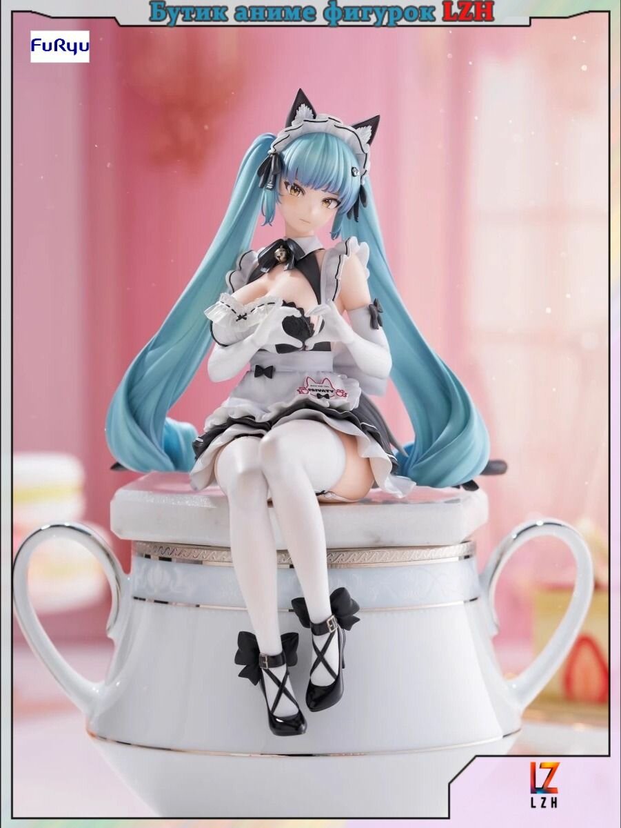 Аниме фигурка FuRyu Noodle Stopper Figure Privaty в Недружелюбная горничная из "NIKKE The Goddess of Victory" 15 см