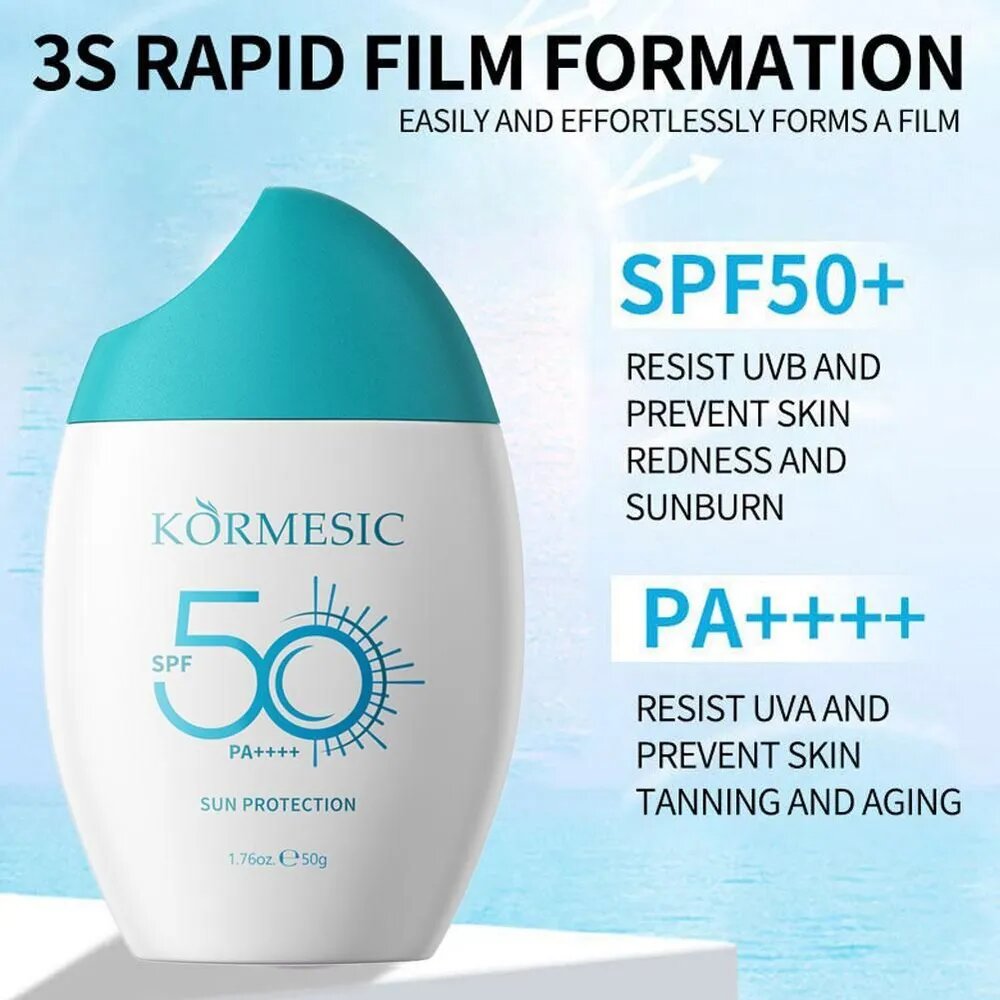 Солнцезащитный крем SPF50+ PA+++ 50 г, увлажнение и защита от УФ