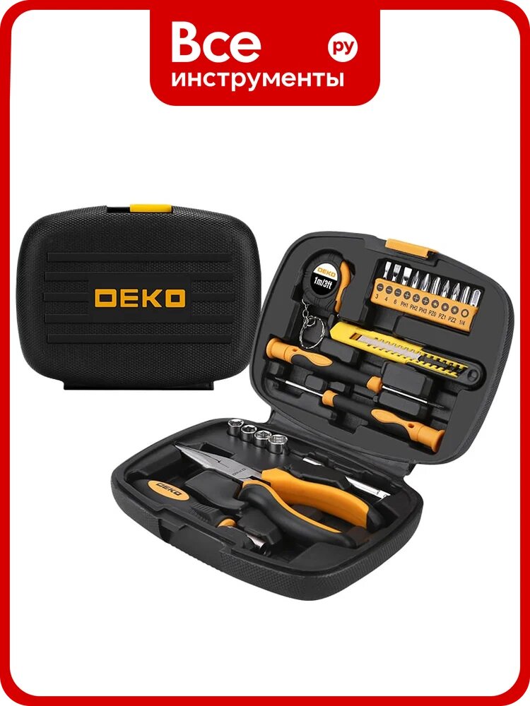 Набор инструментов для дома DEKO TZ21 21 шт. 065-0212