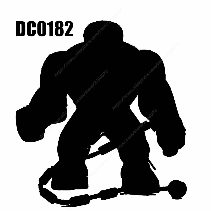 Фигурка Халка DC0182 для наклеек и декупажа