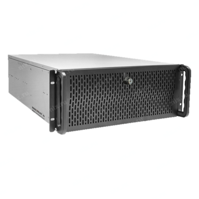 YCC YRM-46515A0 Серверный корпус/ Server case YCC YRM-46515A0, 4U, E-ATX, w/o PSU, int. 15x3,5" HDD bays, 3x120mm front
