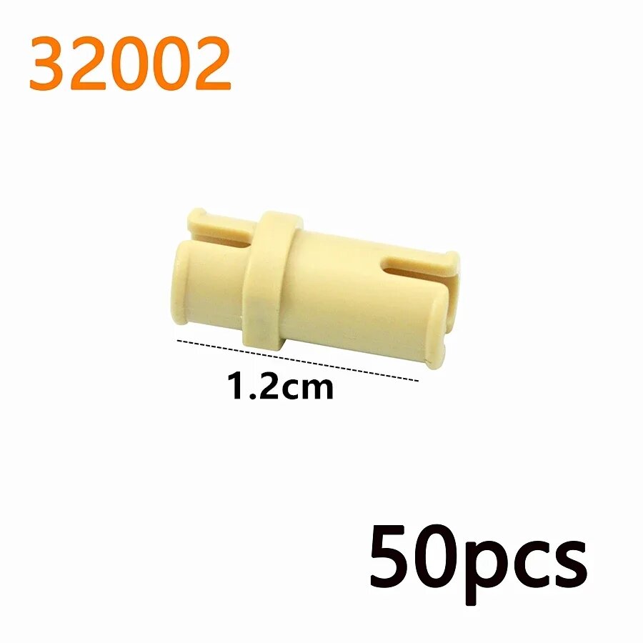 Бежевые ледо Technic Bolts 32002-Yellow, 50 шт