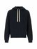 Худи Jil Sander Drawstring-fastening hoodie, размер 46, , Синий принт