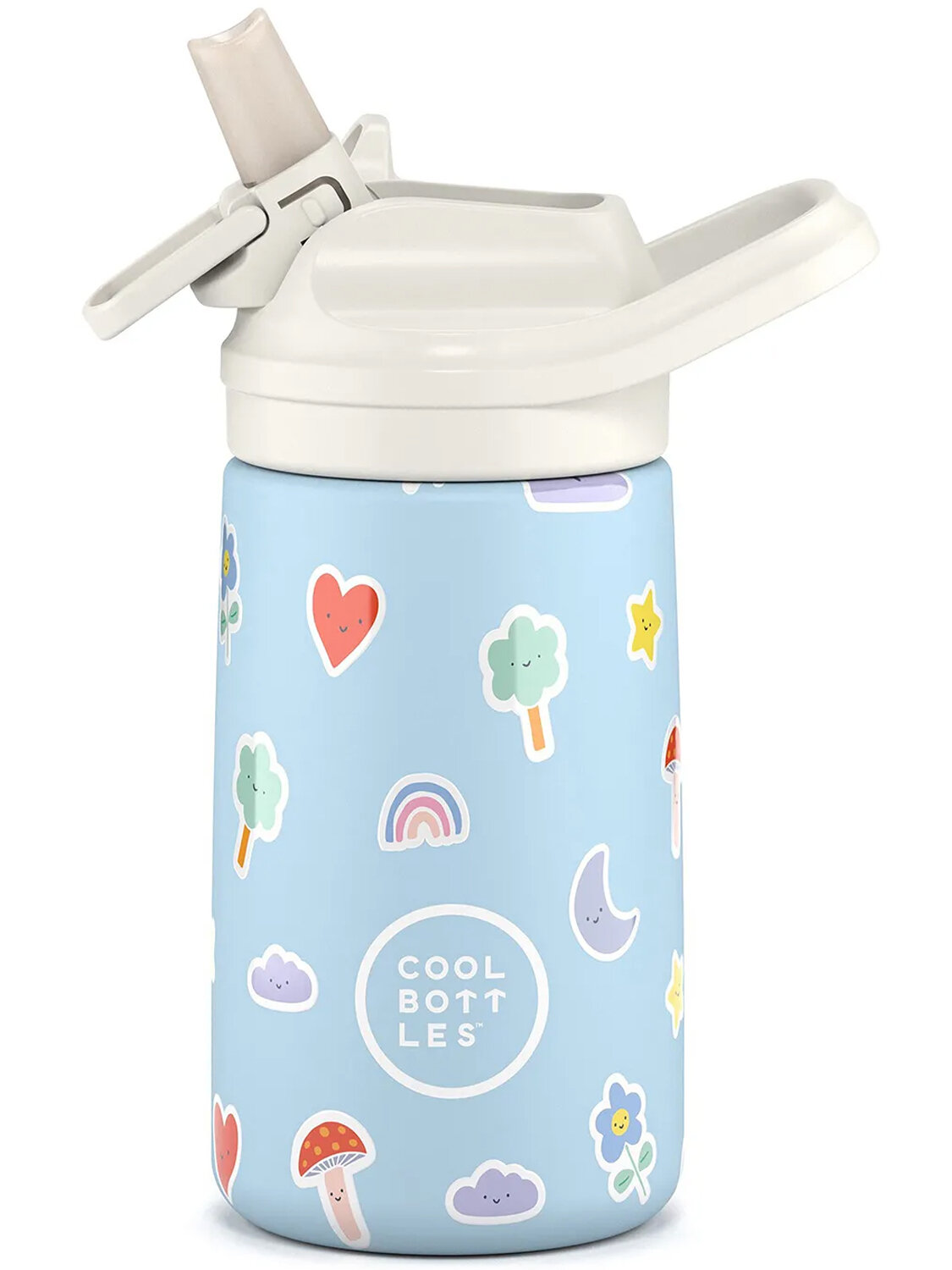 Термос–термобутылка Cool Bottles Kiddie Rainbow Clouds 350мл CBKD35RC