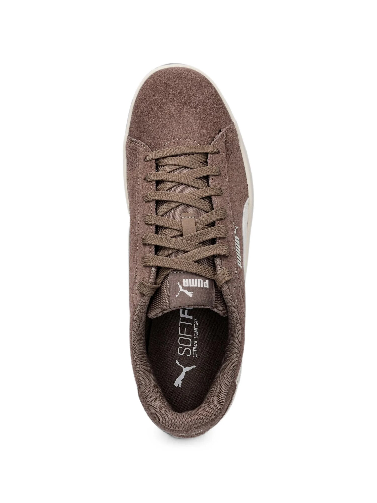 Кроссовки PUMA Smash 3.0 Sneakers, размер 11.5 US, коричневый/серый/оранжевый — фото 1