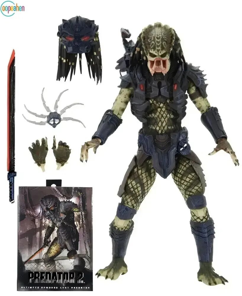 Фигурка Хищник Шаман / Predator 2 Ultimate Shaman Predator (18см)