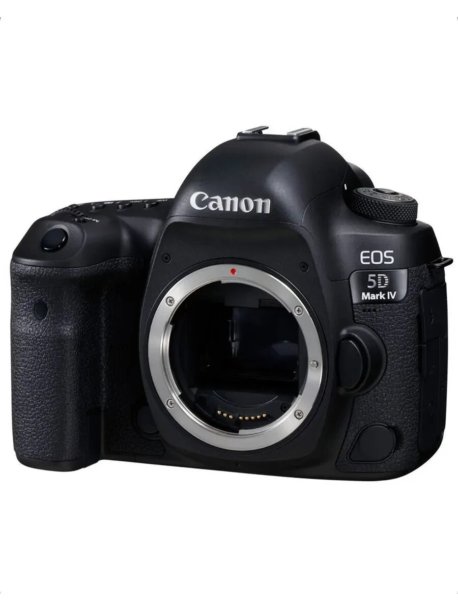 Камера Canon EOS 5D Mark IV, 30,4 МП, Wi-Fi, GPS, 4К, черный