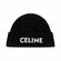 Шапка CELINE для мужчин, размер ОС, черный
