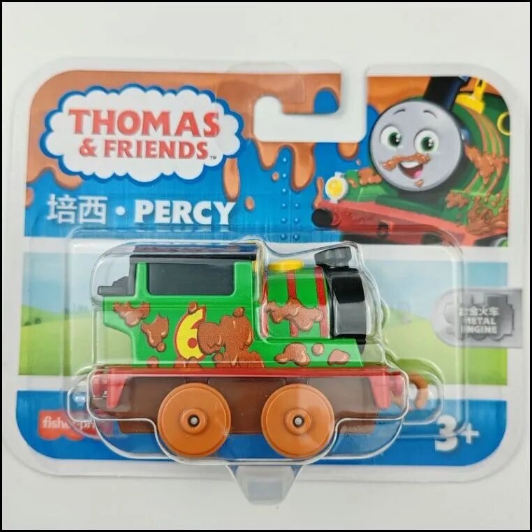 Паровоз Thomas & Friends Metal Engine Percy HHN36, Зеленый