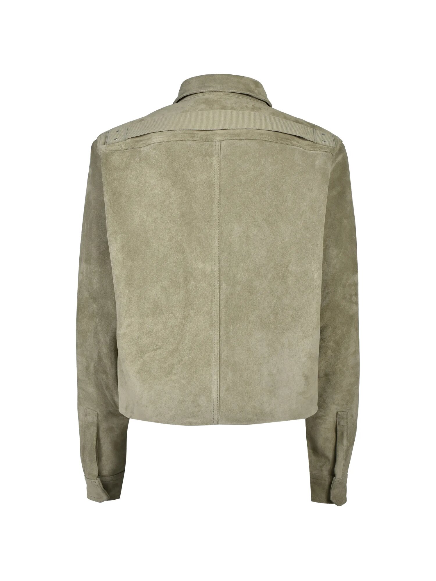 Куртка Rick Owens Alice suede panelled jacket, размер 52 — фото 1