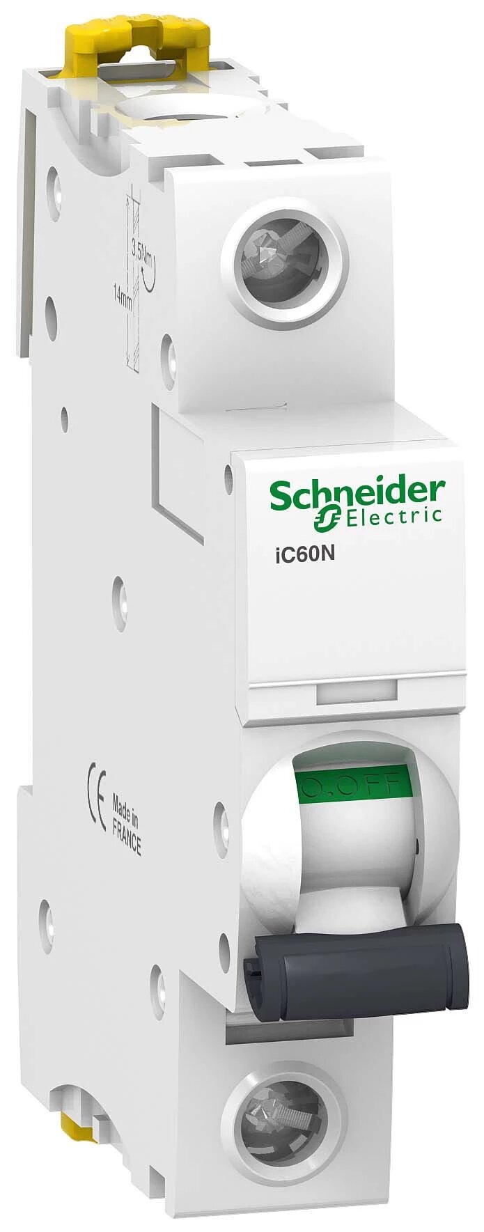 Автоматический выключатель Schneider Electric Acti 9 iC60N (C) 6кА 6 А