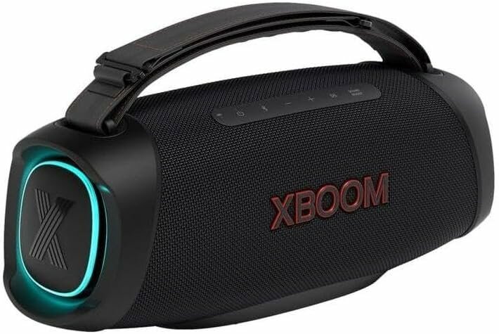 Портативная акустика LG XBOOM Go XG8T 120 Вт, черный