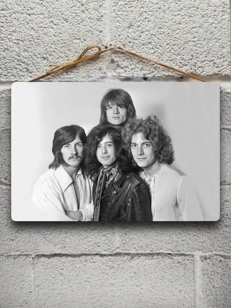 Постер "Led Zeppelin", 30 см х 20 см