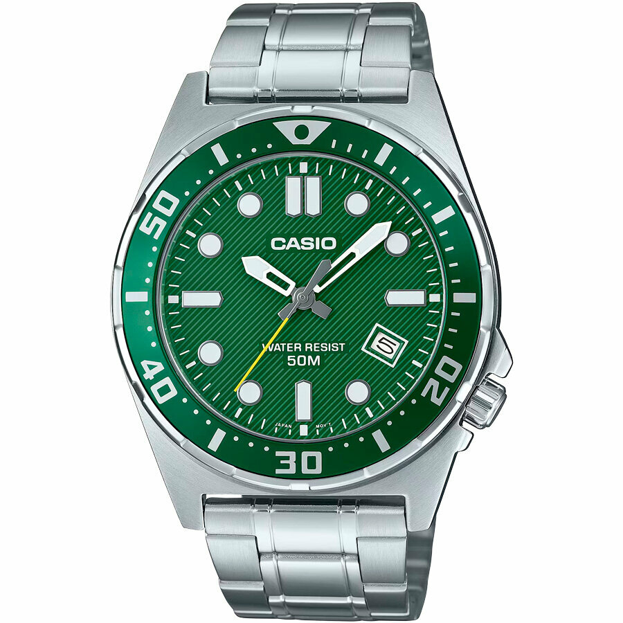 Наручные часы CASIO Collection, зеленый — фото 1