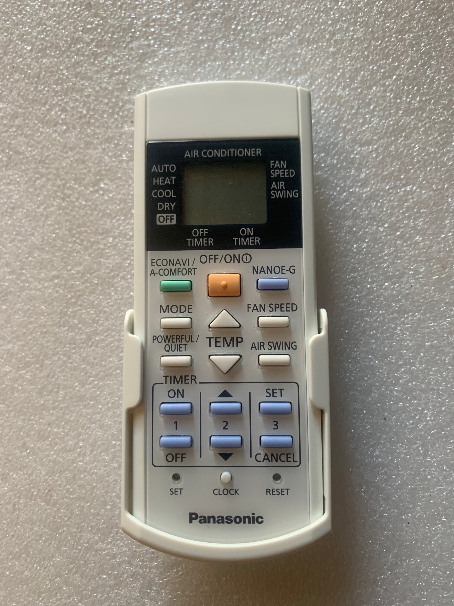 Panasonic CWA75C3881 (A75C3881, A75C3770) пульт для кондиционера оригинальный