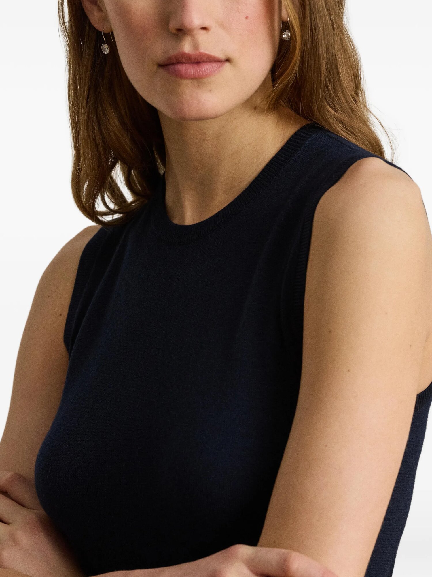 Топ Lauren Ralph Lauren, размер XL, синий — фото 1