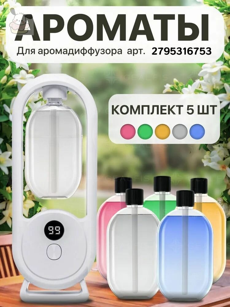 Аромат для дома, сменный(Нет аппарата для ароматерапии)1 без аппарата