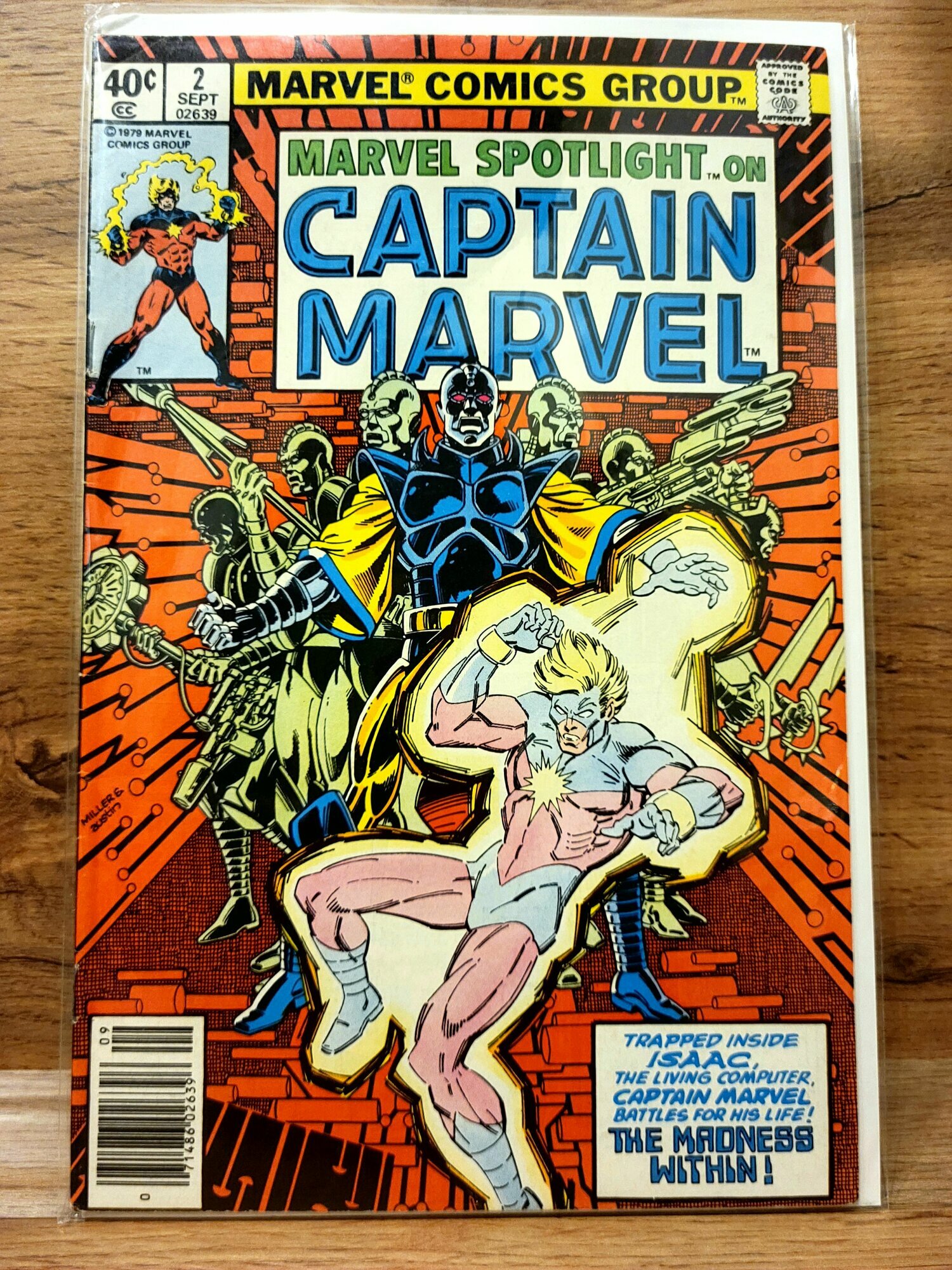 Раритетный Комикс Captain Marvel #2. 1979 Год. Оригинал!