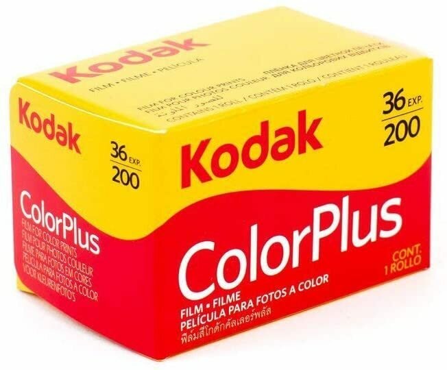 Фотопленка Kodak Color Plus цветная 35мм 36 кадров для фотосъемки для 35 мм