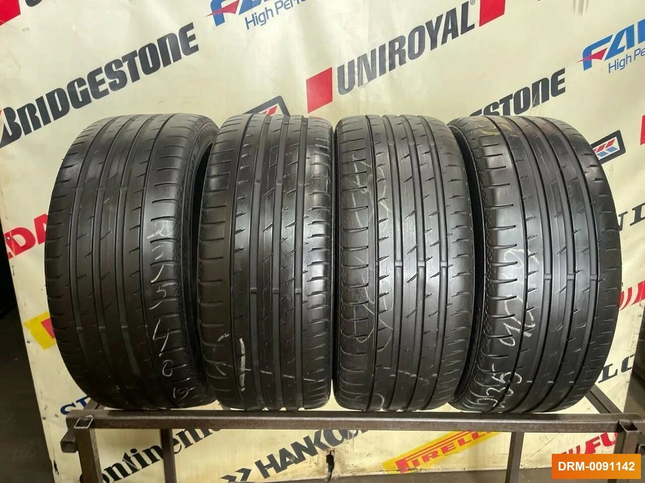Комплект (4 шт) летних БУ шин Continental ContiSportContact 3 235/40 R19 30% износ 7356501714