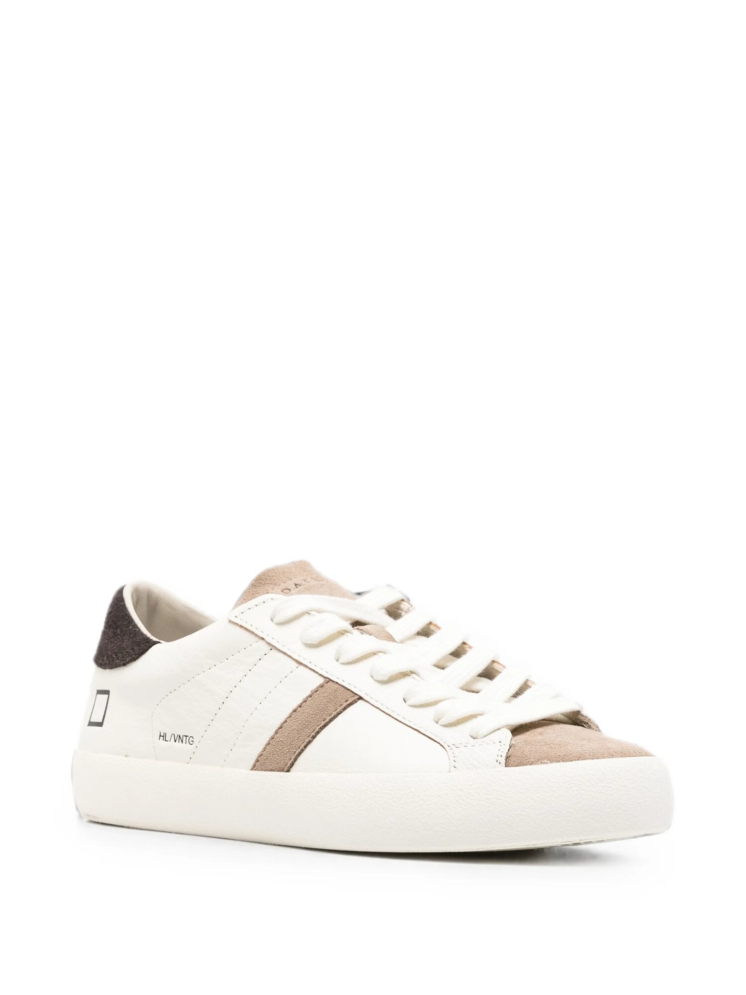 Кроссовки D.A.T.E. Hill Low panelled sneakers, размер 42, бежевый/белый — фото 1