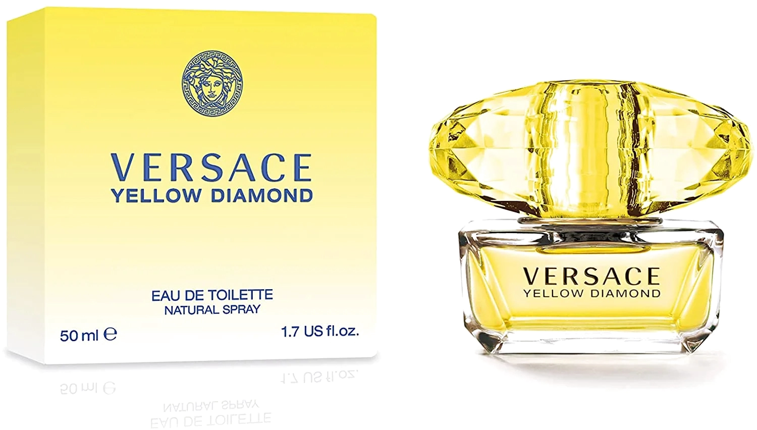Versace Yellow Diamond для женщин туалетная вода 50 мл / духи Версаче Желтый Бриллиант