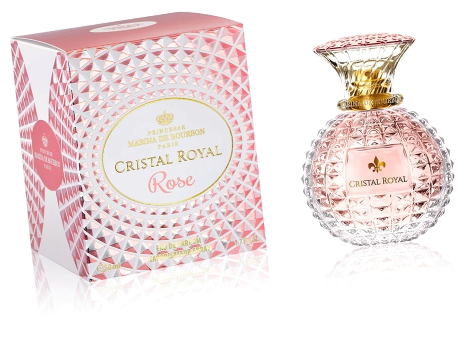 Женский аромат Princesse Marina De Bourbon Cristal Royal Rose 50 мл - Марина Бурбон Роза