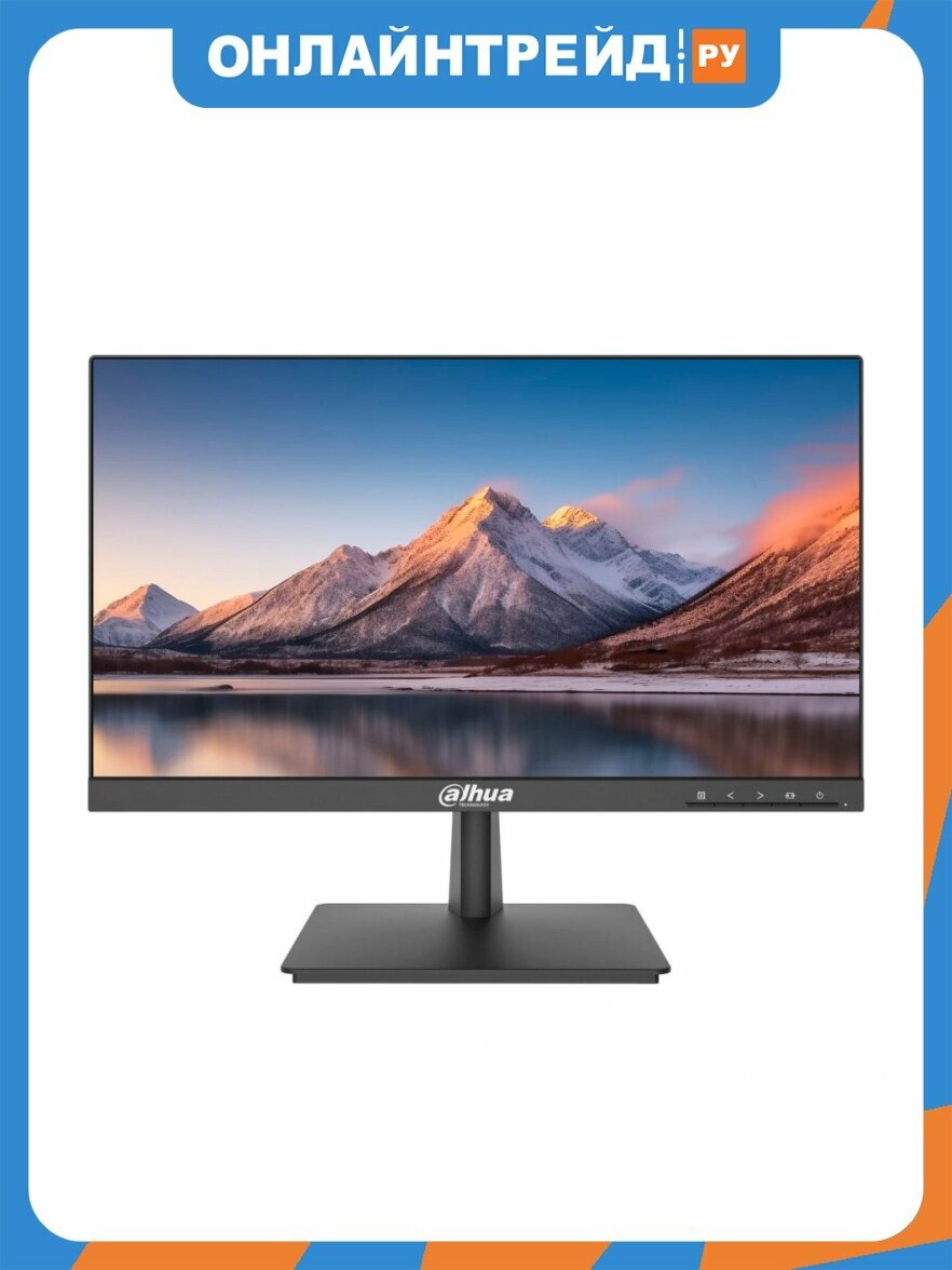 Монитор Dahua DHI-LM22-L200N 21.45" черный