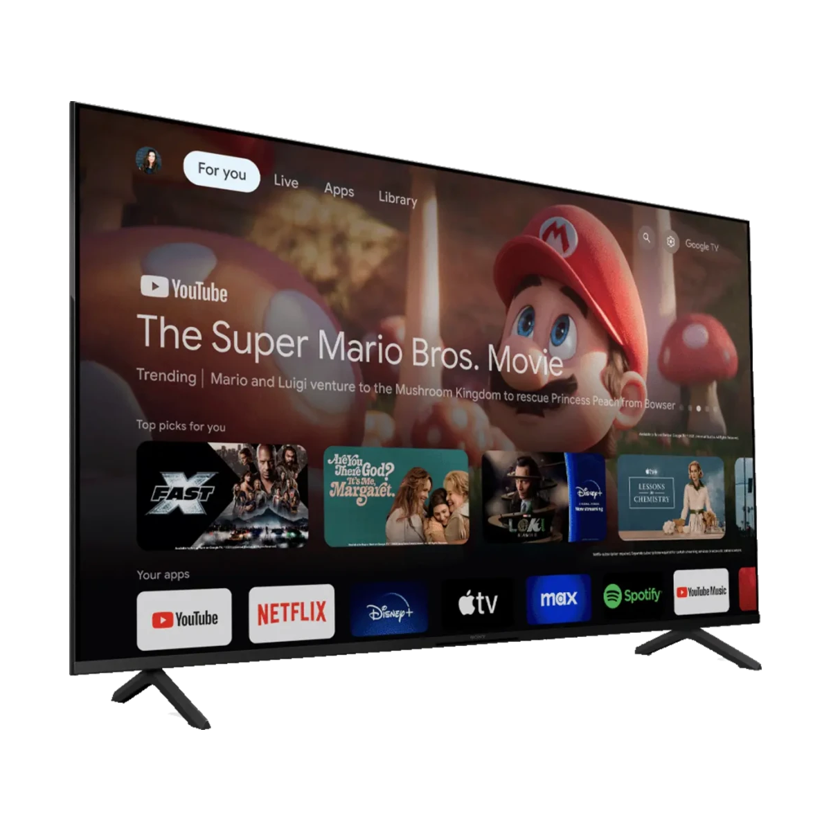 54.6" LED ЖК телевизор SONY Bravia 3 K-55S30 Black (3840x2160, HDMI, LAN, WiFi, BT, USB, DVB-T2, SmartTV)