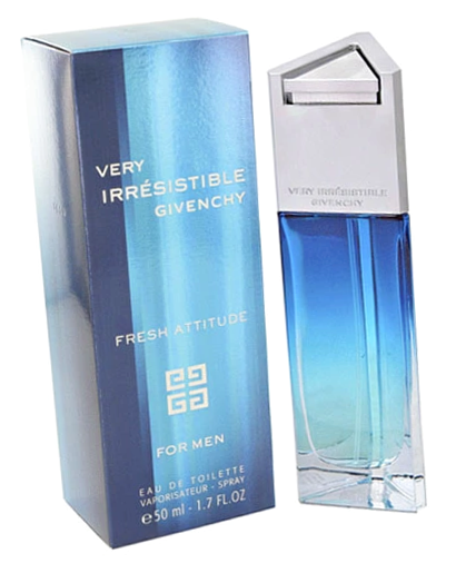 Парфюмерная линия Givenchy Very Irresistible Fresh Attitude для мужчин 50 мл - Живанши Атитьюд