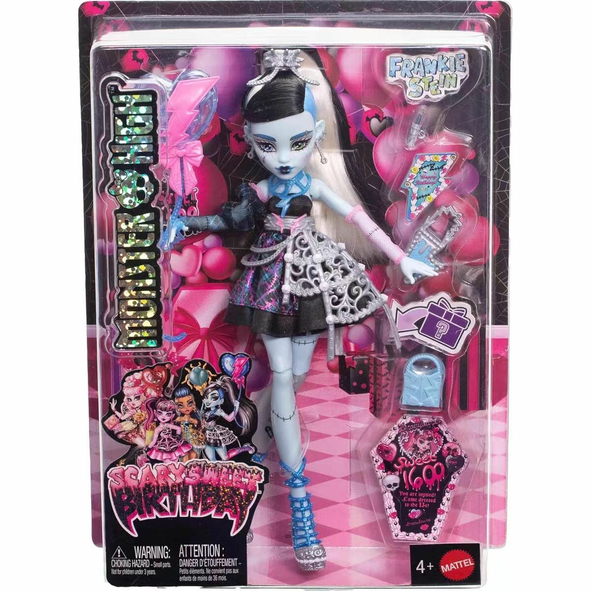 Monster High Scary Sweet Birthday Кукла, Коллекционные игрушки,27.5cm