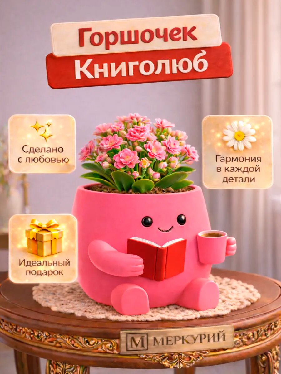 Горшок для цветов кактусов алое и суккулентов