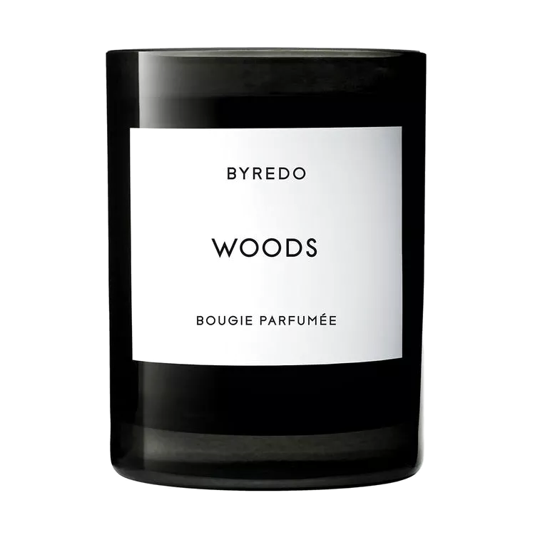Свеча парфюмированная Байредо Дерево женская 240 гр - Byredo Woods