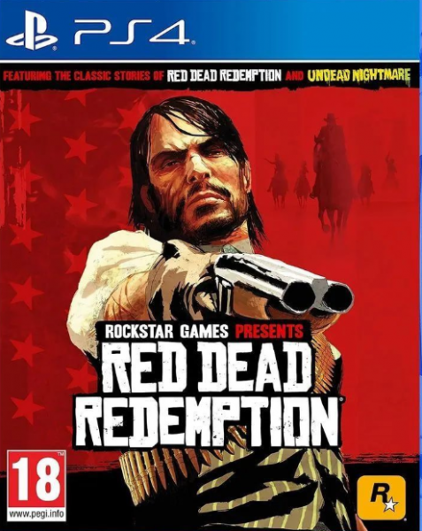 Видеоигра Sony Dead Redemption Для PS4 Red, оригинал, гарантия 1 год