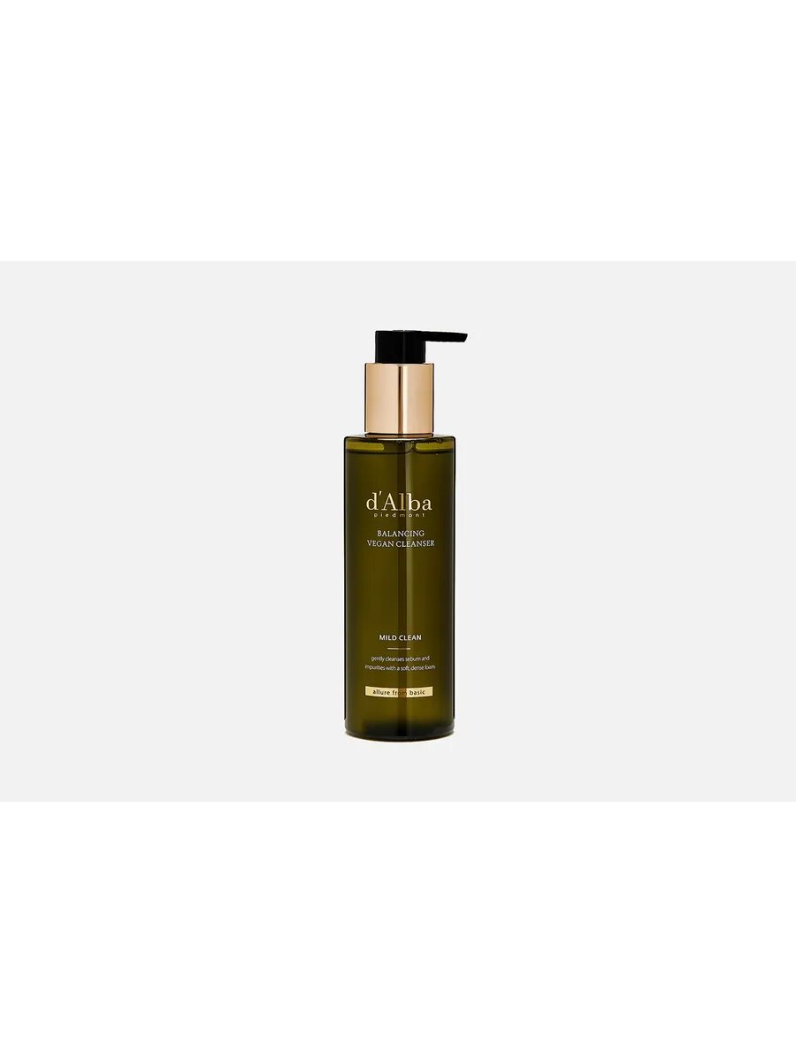 D'Alba Mild Skin Balancing Vegan Cleanser Гель для умывания 200 мл