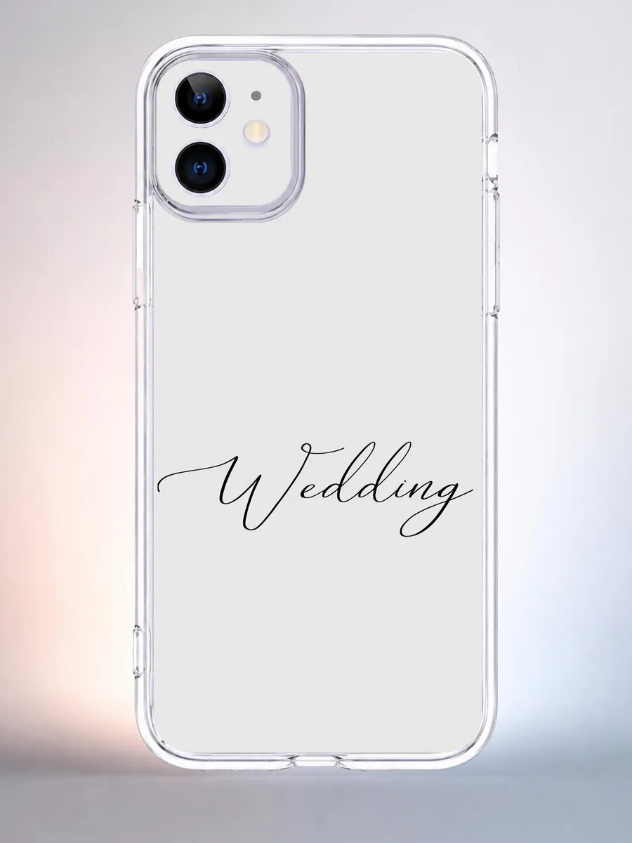 Чехол iPhone 11 wedding каллиграфия y2k Indie sleaze