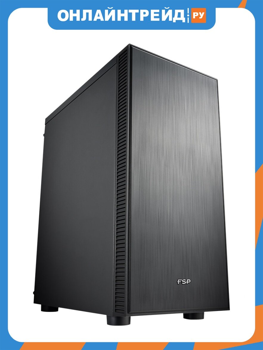 Корпус Fsp U530-BS, черный