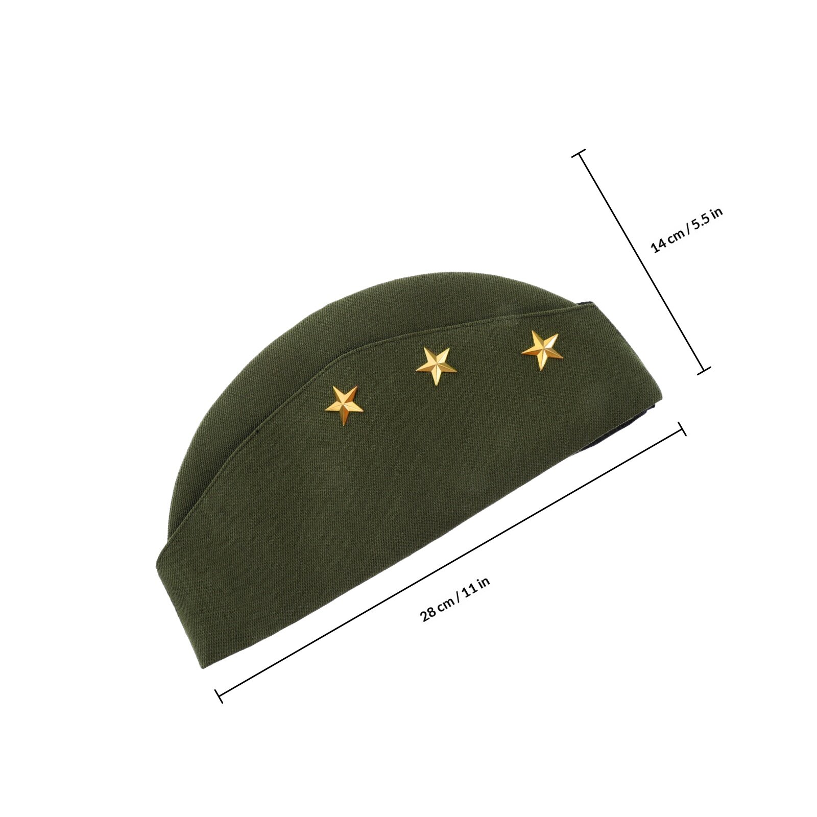 Зеленый Морской Кепи Для Танцев 28.00X14.00X1.00Cm Подходит Для Мужчин И Женщин Идеально Для Осени