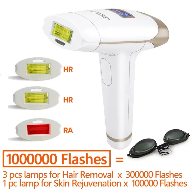 Lescolton IPL эпилятор T009i, 1000000 Flashes.