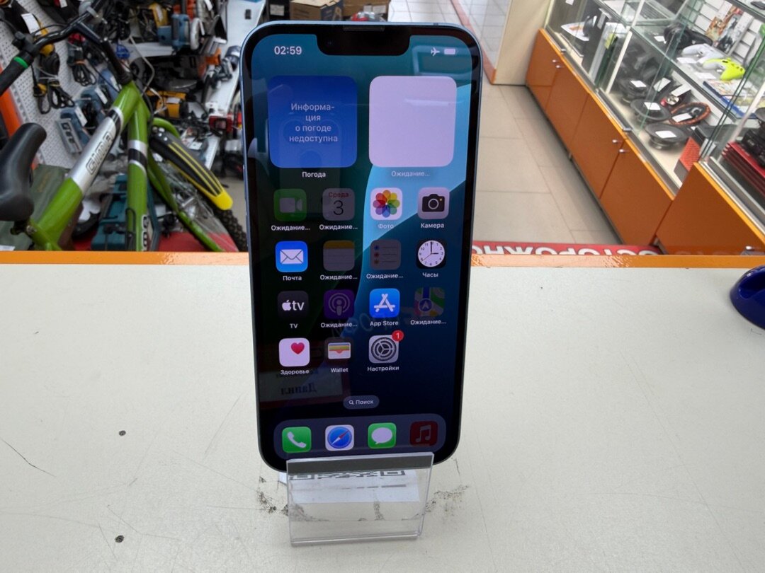 Apple iPhone 14 Plus 128GB Dual: nano SIM + eSIM, Blue/Синий, Б/У, Уценка