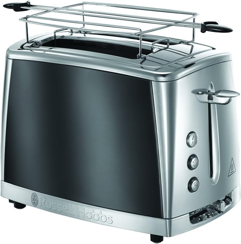 Тостер Russell Hobbs 1550 Вт, серый, Luna 23221-56