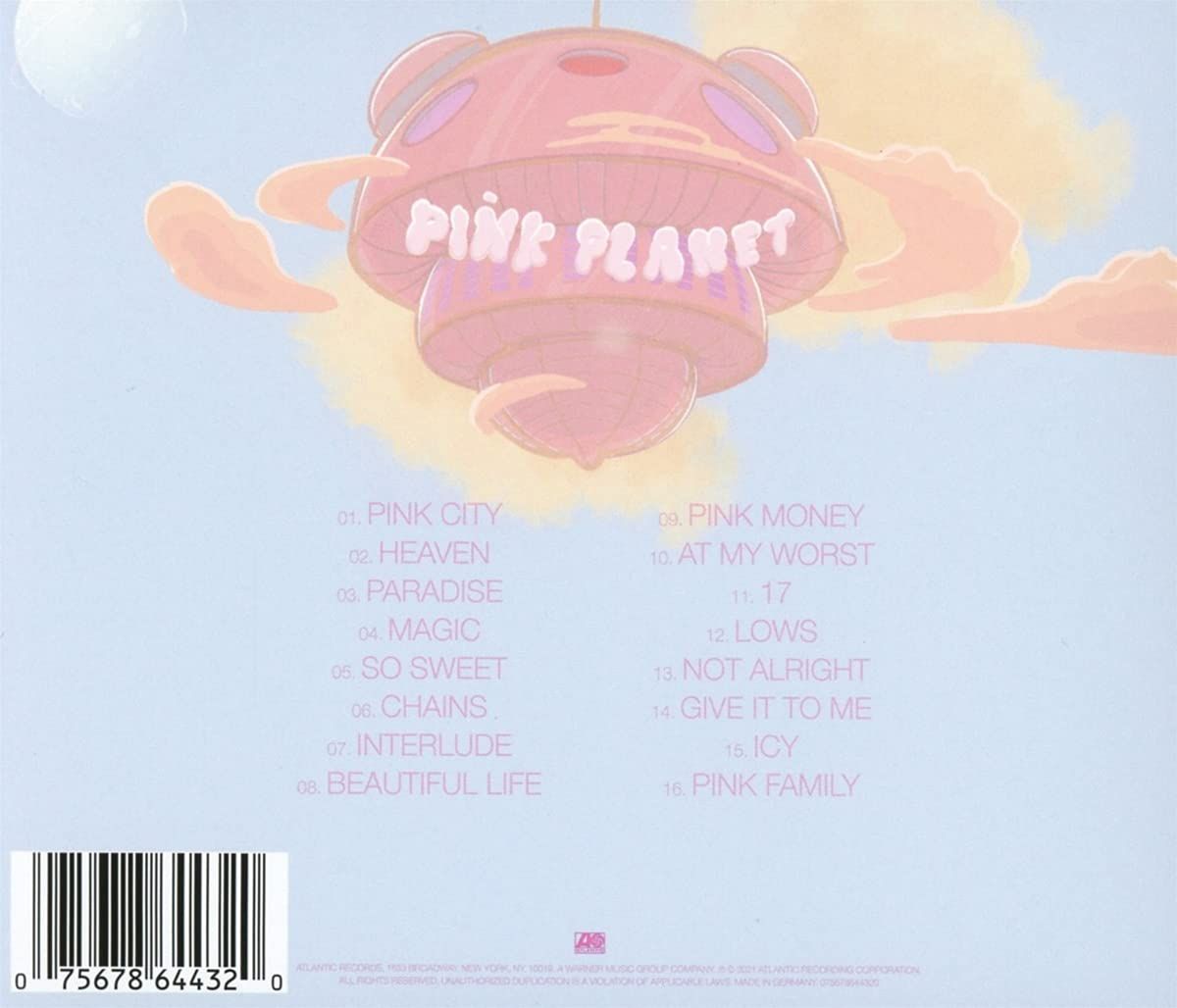 Audio CD Pink Sweat . Pink Planet (CD), Зарубежный рэп и хип-хоп, 2021 — фото 1