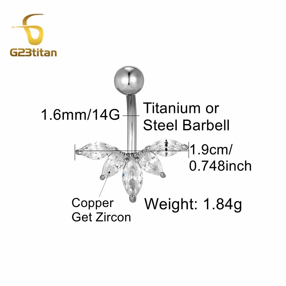 Пирсинг G23titan