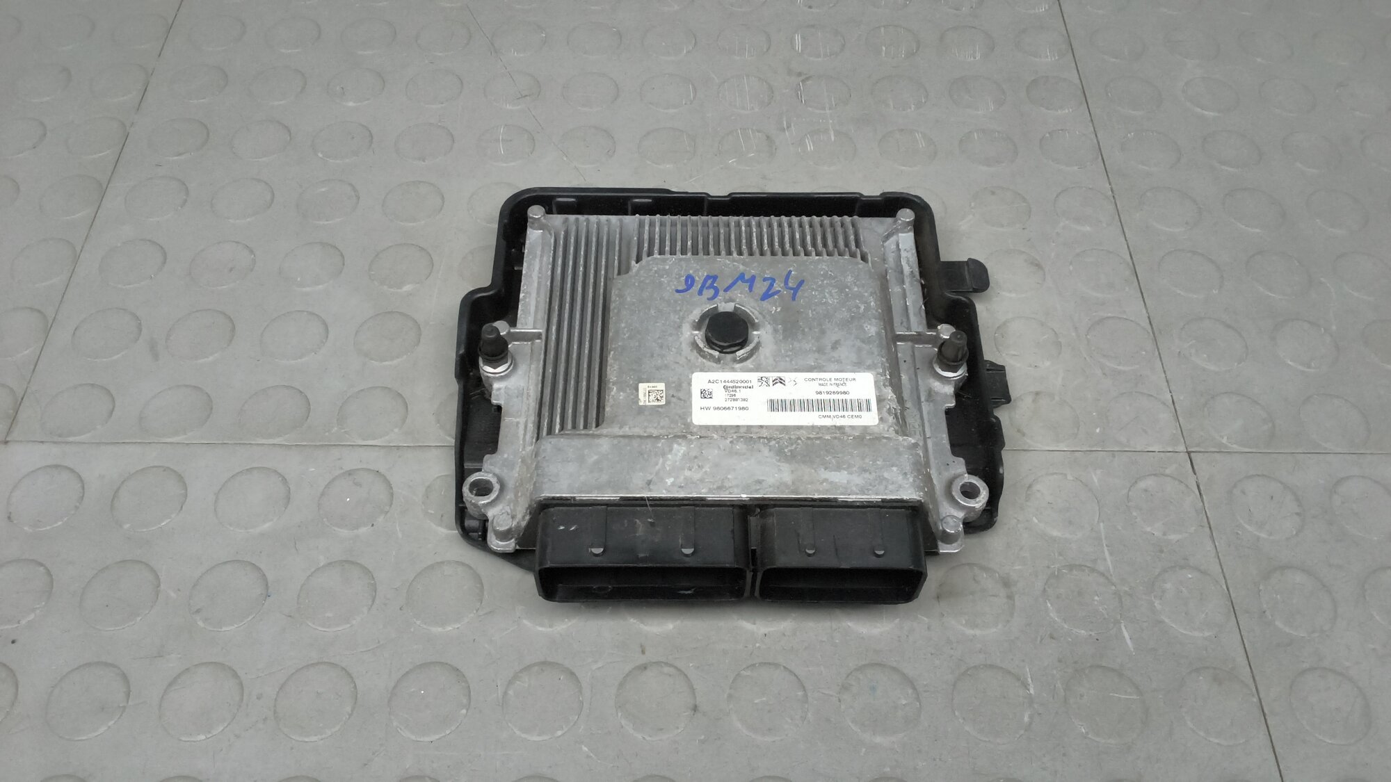Блок управления двс CITROEN C3 AIR CROSS 1, Номер 9806671980 , 9819269980