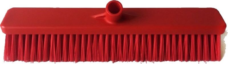Щётка для пола Luscan Professional 47х7.5 см жёсткая щетина красная (длина щетины 7.5 см)