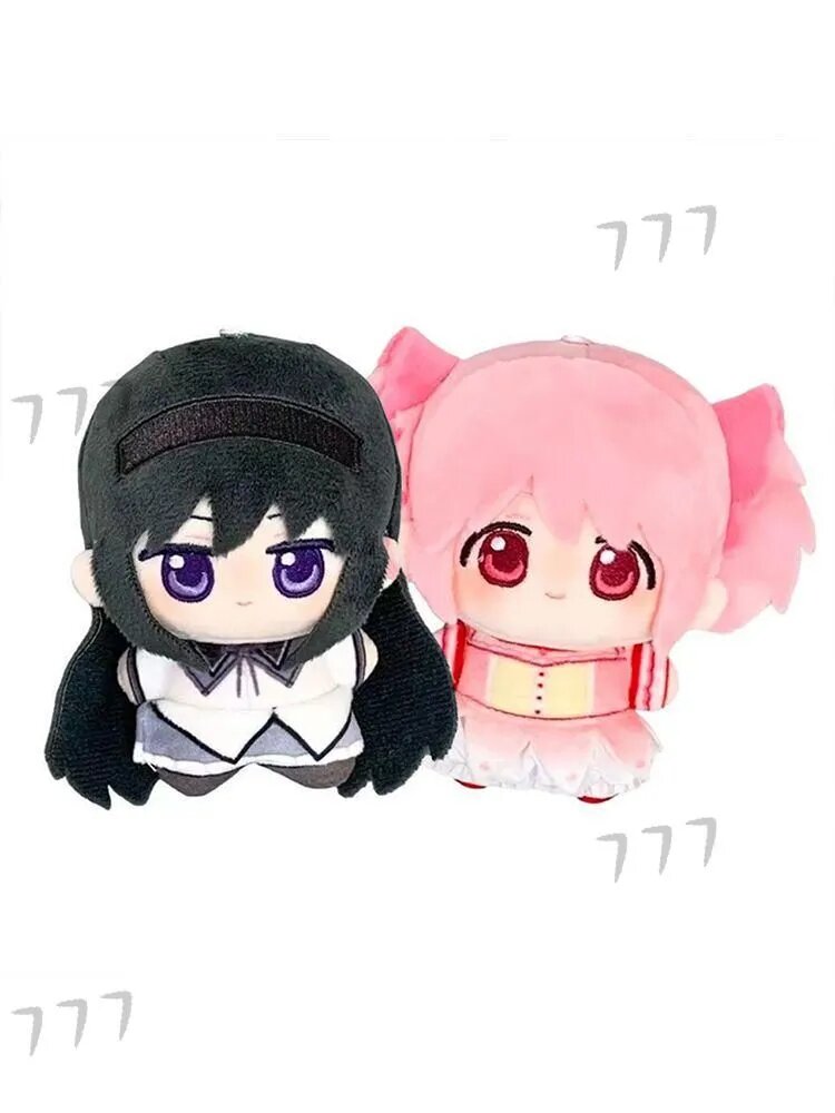 Мягкая игрушка, Kaname Madoka and Akemi Homura plushies, хлопок, плюш, 10 см