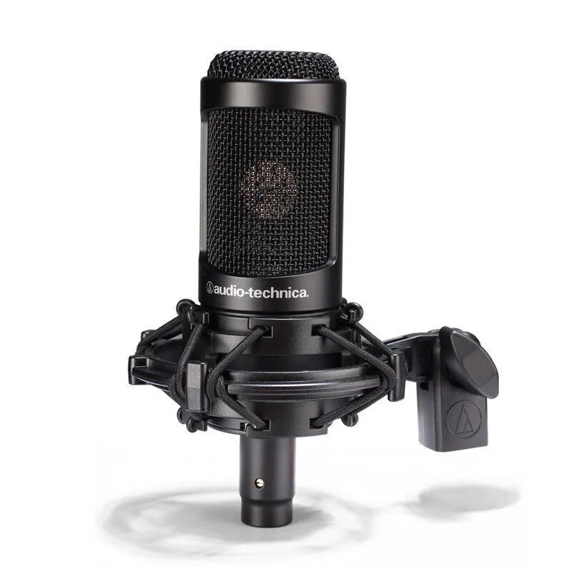 Audio-Technica Микрофон игровой (для стриминга) Audio Technica AT2035 XLR, темно-серый